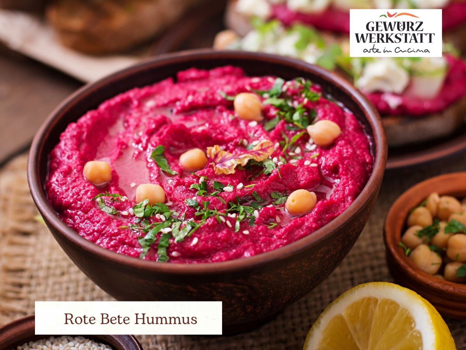 Hummus Rote Bete